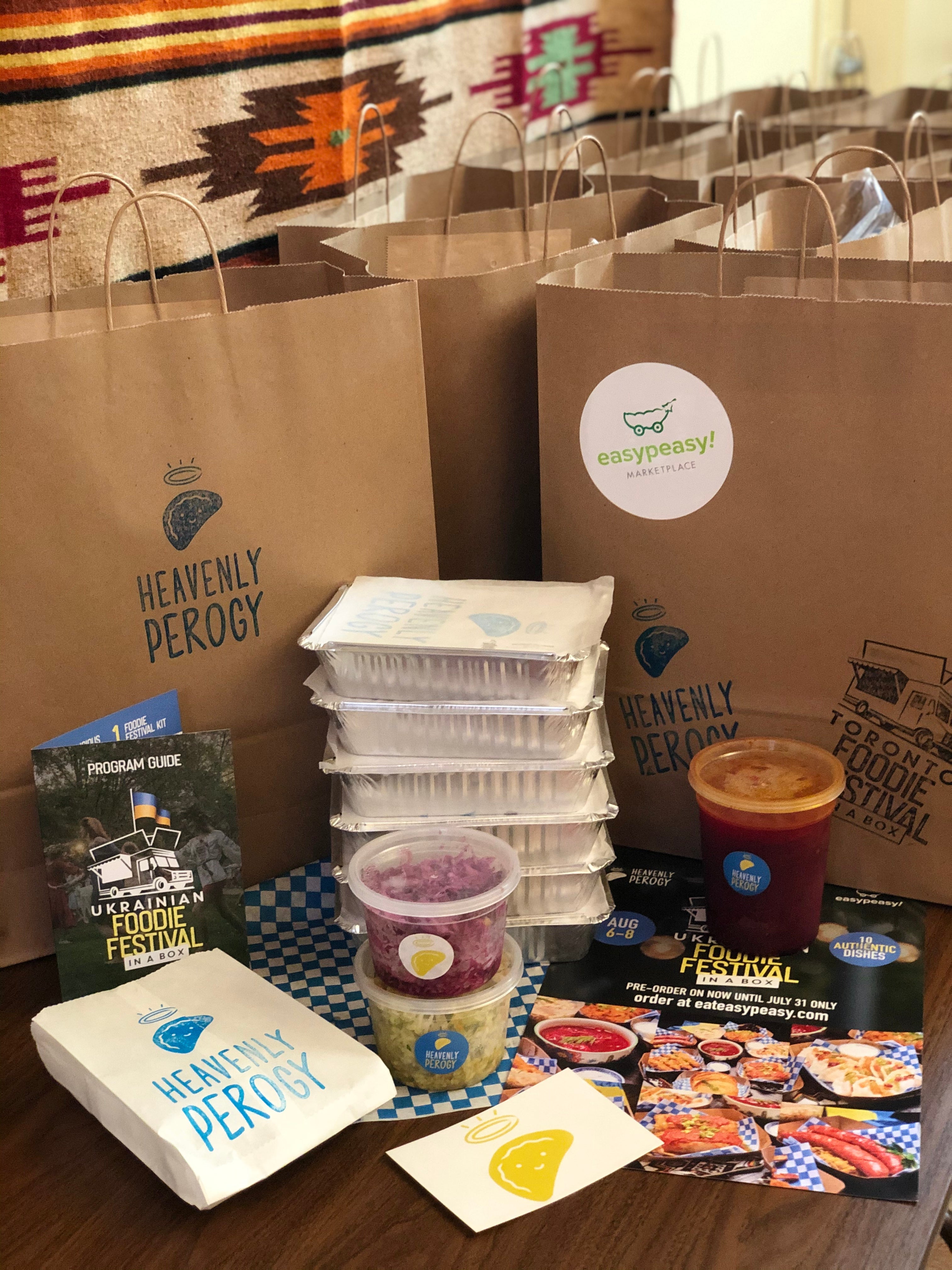 Vegan Heavenly Perogy Box, serves 2-4 | Heavenly Perogy